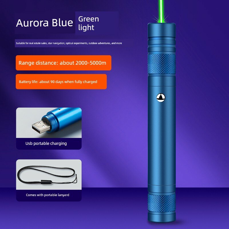 Лазерная указка, перезаряжаемая, дальнобойная, с мощным светом, инфракрасный фонарик, лазер, сверхмощный, зеленый свет,