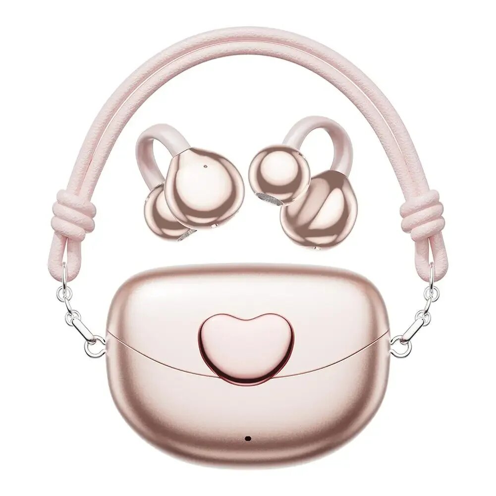 Беспроводные наушники GRWIBEOU Love pink