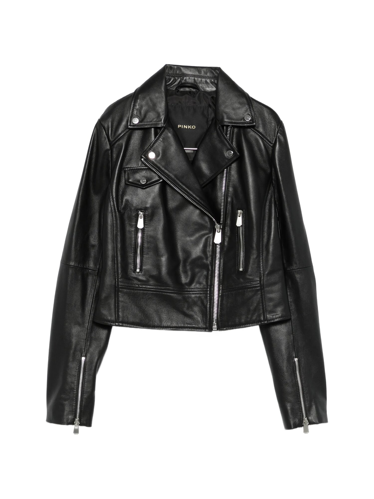Куртка Zip leather jacket