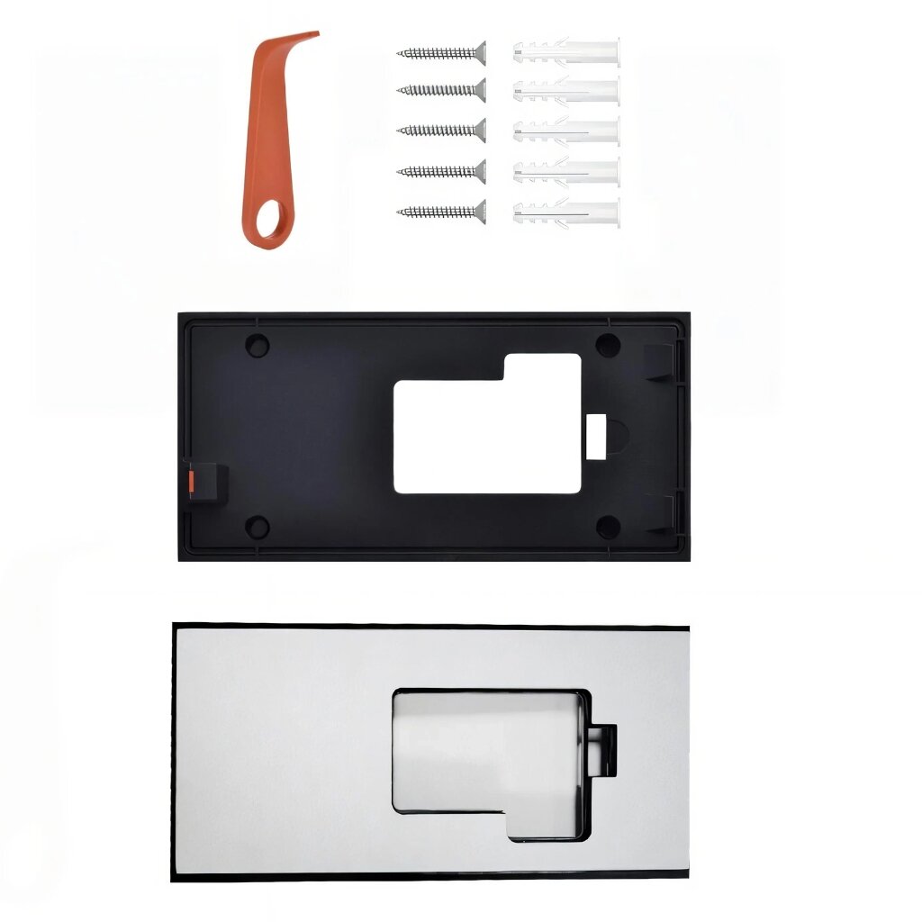 Замена кронштейна для крепления видеодомофона без сверления, Регулируемый держатель для видеодомофона для аксессуаров для видеодомофона