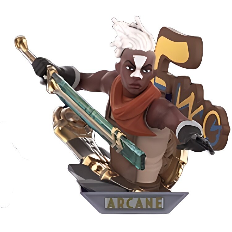 Фигурка унисекс POP MART League of Legends: Arcane, Джинкс, Confirmed Style-Ike (Open Packaging)