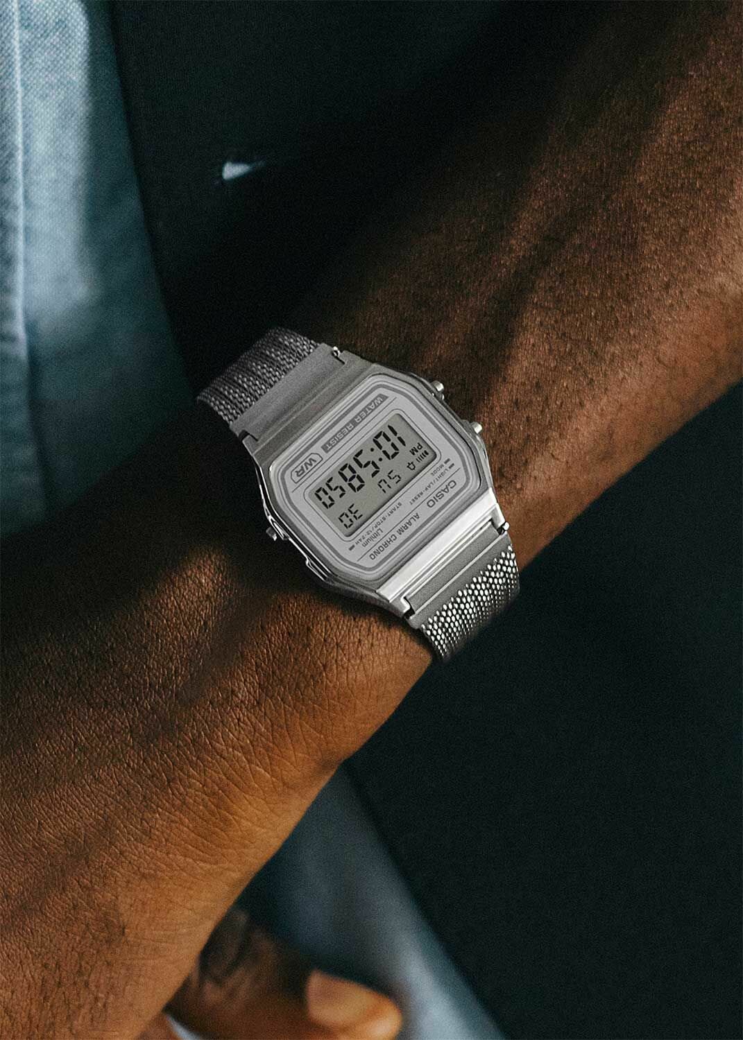 Наручные часы CASIO, серебряный — фото 1
