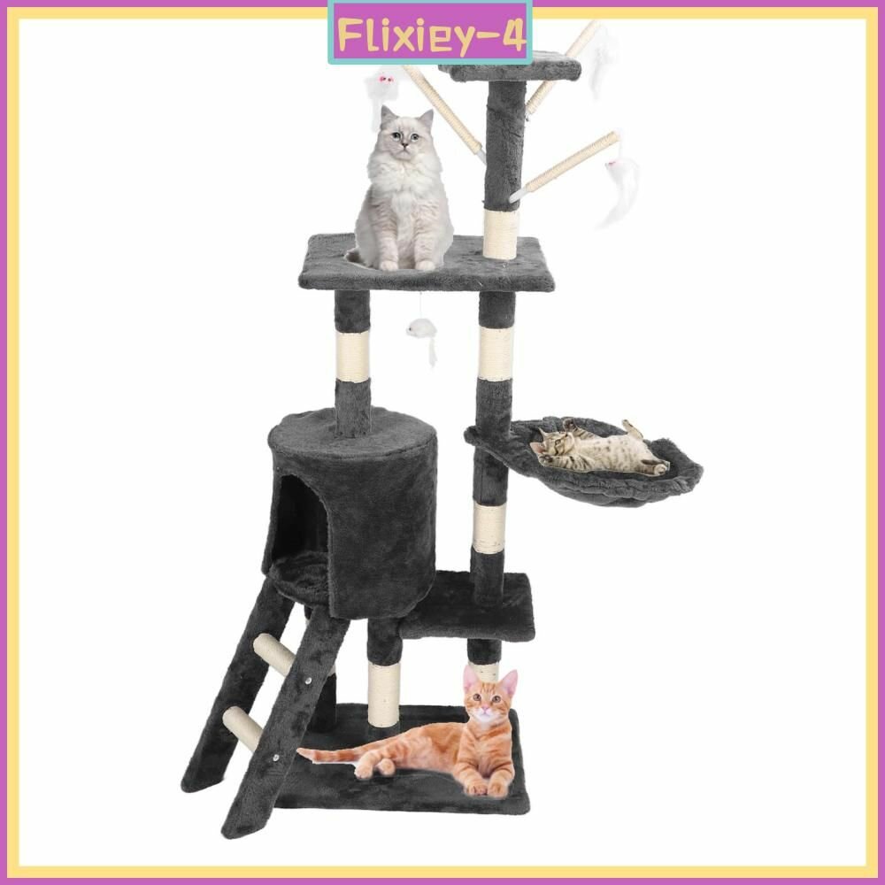 Кошачья башня, с платформой для прыжков, для комфортного отдыха кошек