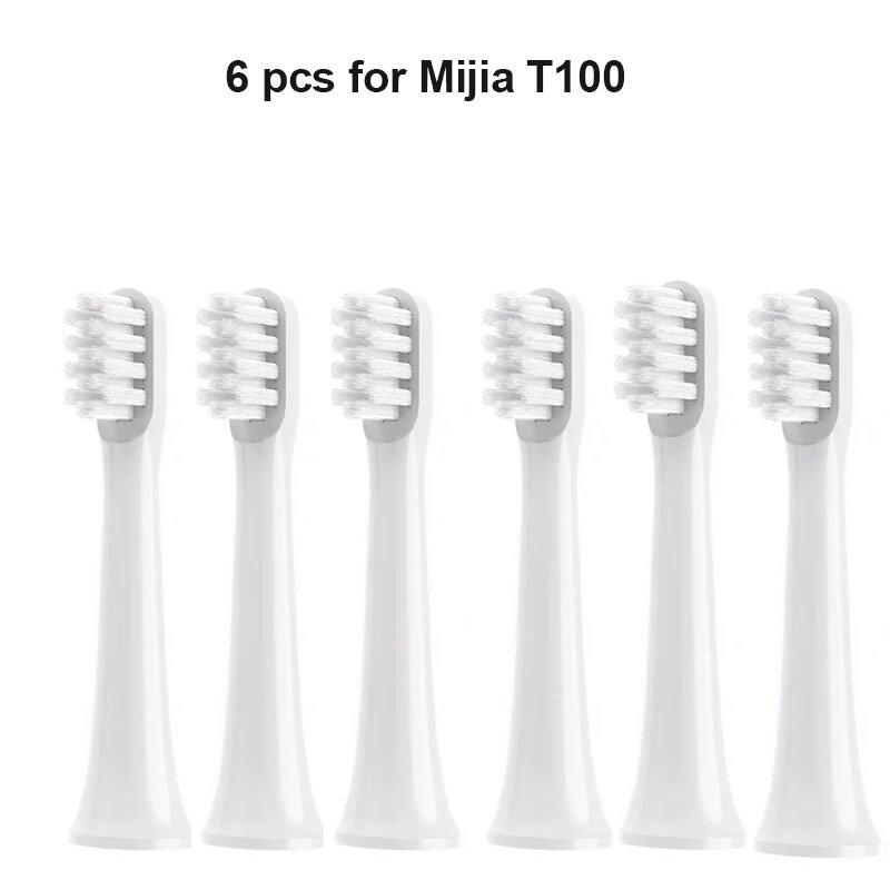 Насадки для зубной щетки Xiaomi Mijia T100 2/4/6 шт 6 PCS