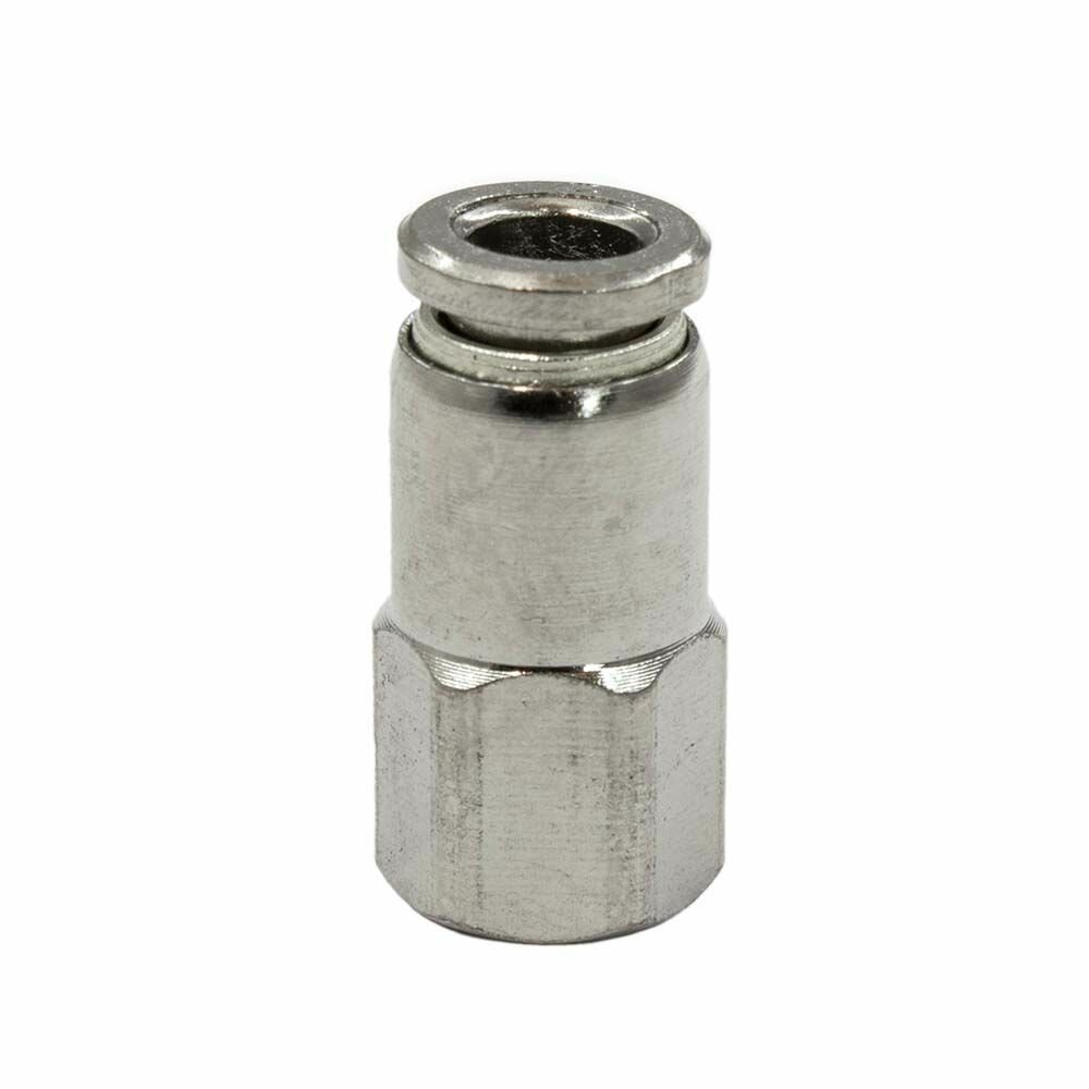 PI TOOLS Цанга прямая, резьбовая Cn-I-1/8F-6 для фторопластовых и полиуретановых трубок. Арт. 5086