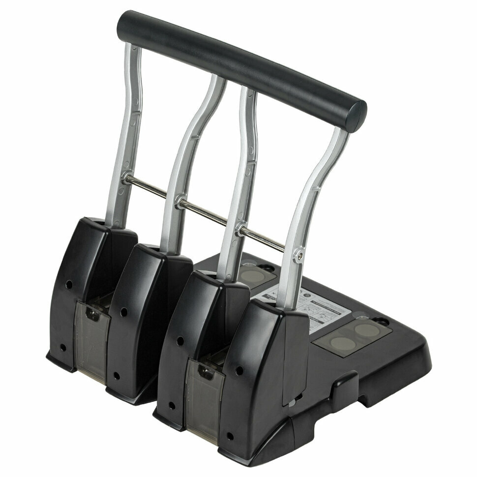 Дырокол на 4 отверстия металлический мощный BRAUBERG "Heavy Duty Extra", до 150 л, 270555, 270555