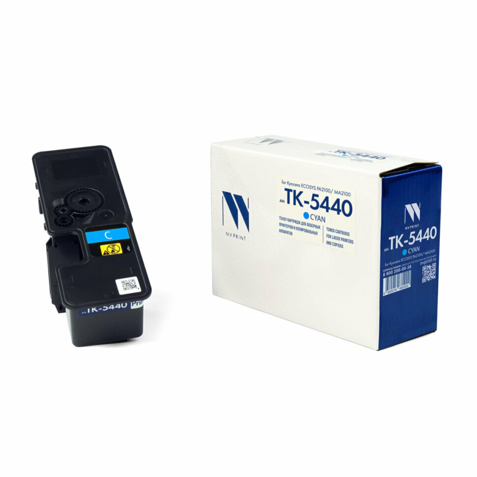 Картридж лазерный NV PRINT (NV-TK-5440C) для Kyocera ECOSYS PA2100/MA2100, голубой, ресурс 2200 страниц, NV-TK-5440С, 364604