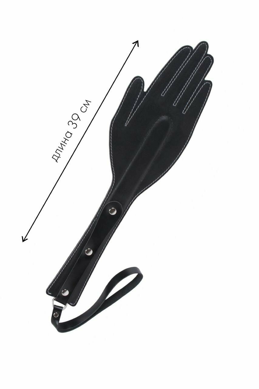 Шлепалка пэддл Fire Horse, натуральная кожа, унисекс, для эрогенных зон