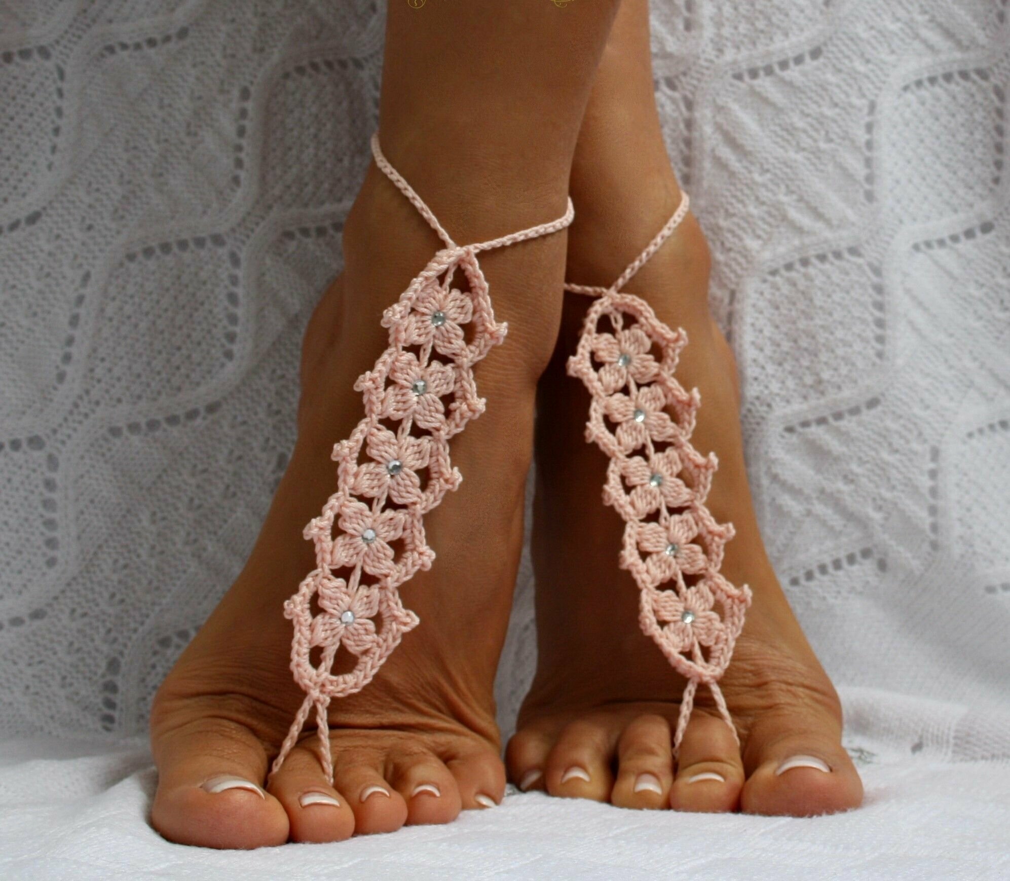 Браслет на ногу