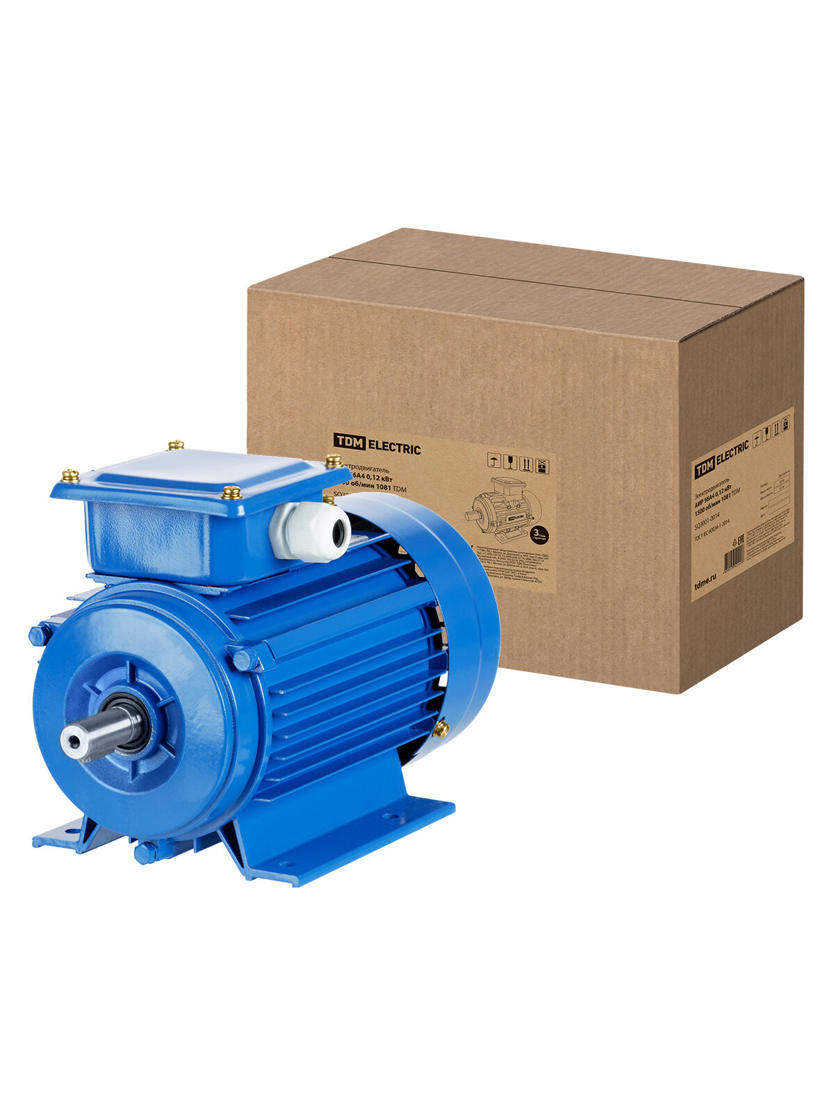 Эл. Двиг. АИР 56A4 0,12 кВт 1500 об/мин 1081 TDM