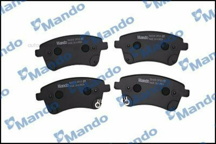 MANDO MPK40 К-т дисков. тормоз. колодок