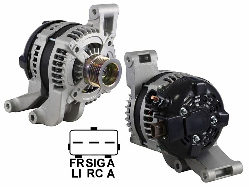 Генератор FORD CMAX 1.8 2.0 07-10/FOCUS II 1.8 2.0 04-11 12V 120A Sat арт. ST-1530298