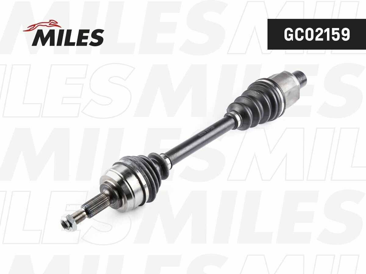 MILES Привод в сборе передний правый RENAULT DUSTER 4x4 GC02159