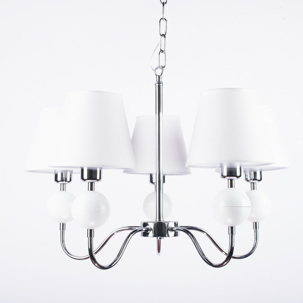 Люстра AURA S169-5 CR+WT