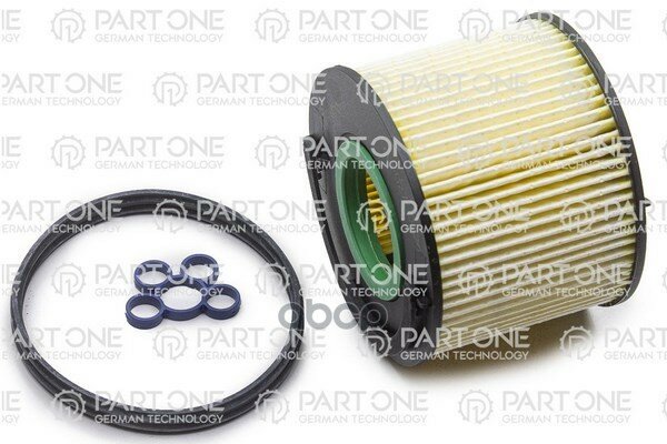 Фильтр топливный AUDI Q7 3.0TDI-4.2TDI 06>, VW TOUREG 3.0TDI-4.2TDI 04>, d=102mm, 45x45mm, h=85mm PART-ONE арт. 1FF027 -