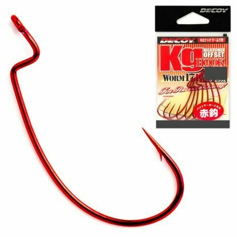 Крючок Decoy Worm 17R Kg Hook #2/0 (6шт)