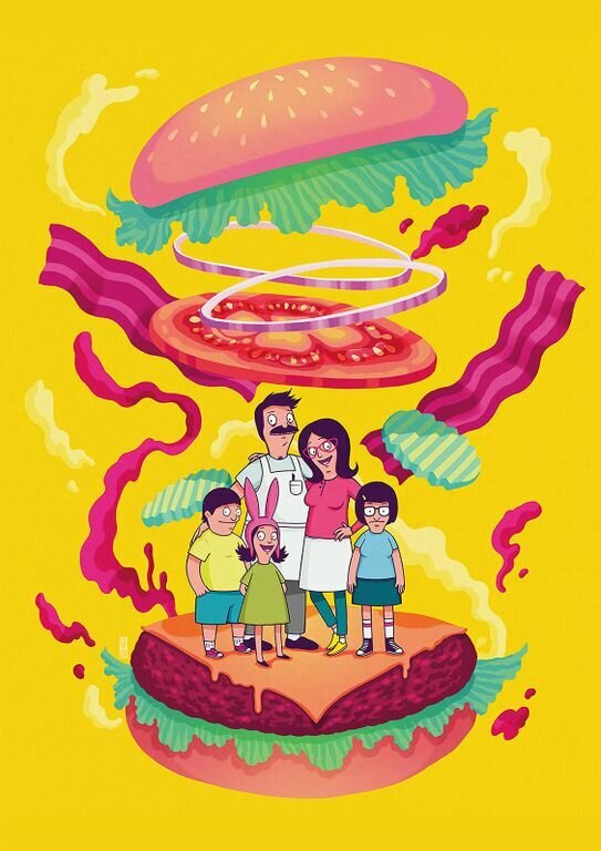 Плакат Bob"s Burgers, Закусочная Боба №10, A4