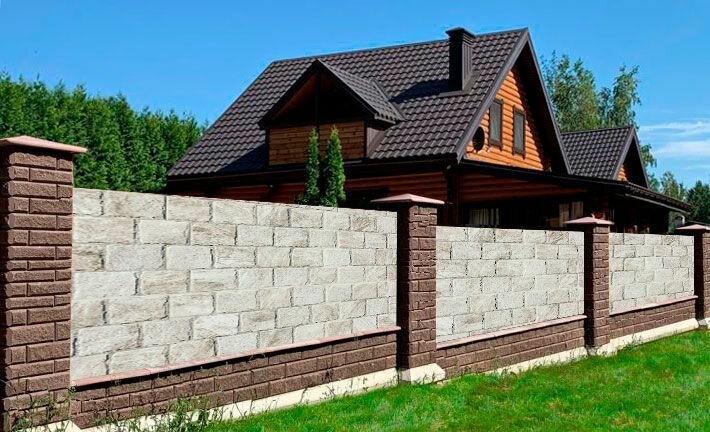 Фотосетка для забора и фасада 3 х 1 м с люверсами / Камни 6