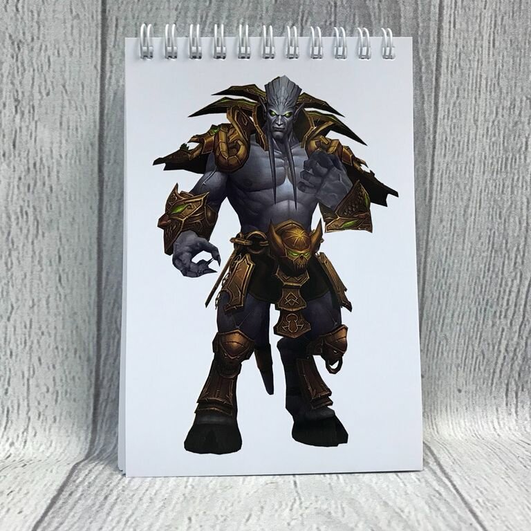 Блокнот Warcraft №30, А4