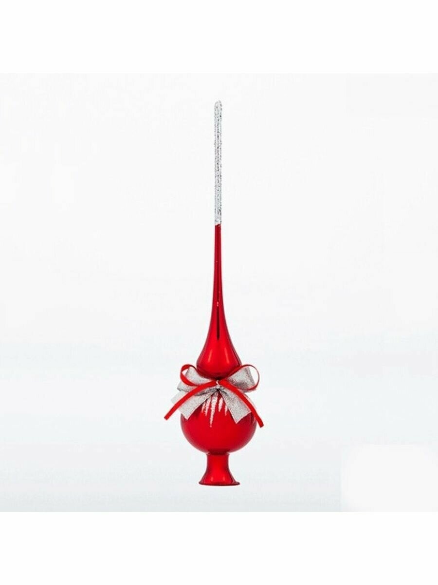 Верхушка на елку Лучик красный