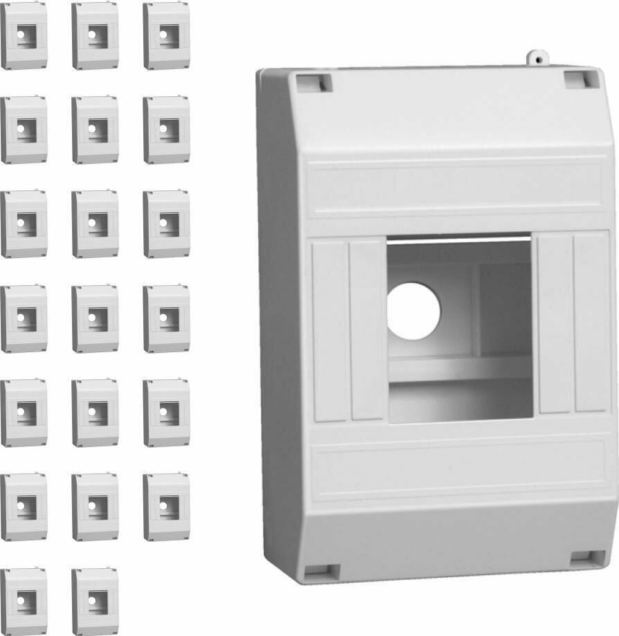 Бокс навесной IEK КМПн 4 модуля IP20 (комплект из 20 шт)