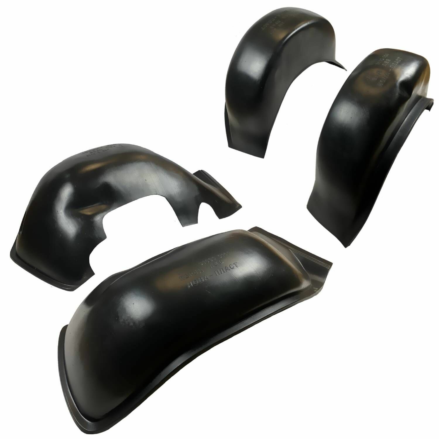 Подкрылки передние + задние для ГАЗ 31029 волга (Star) с встроенными брызговиками 4 шт