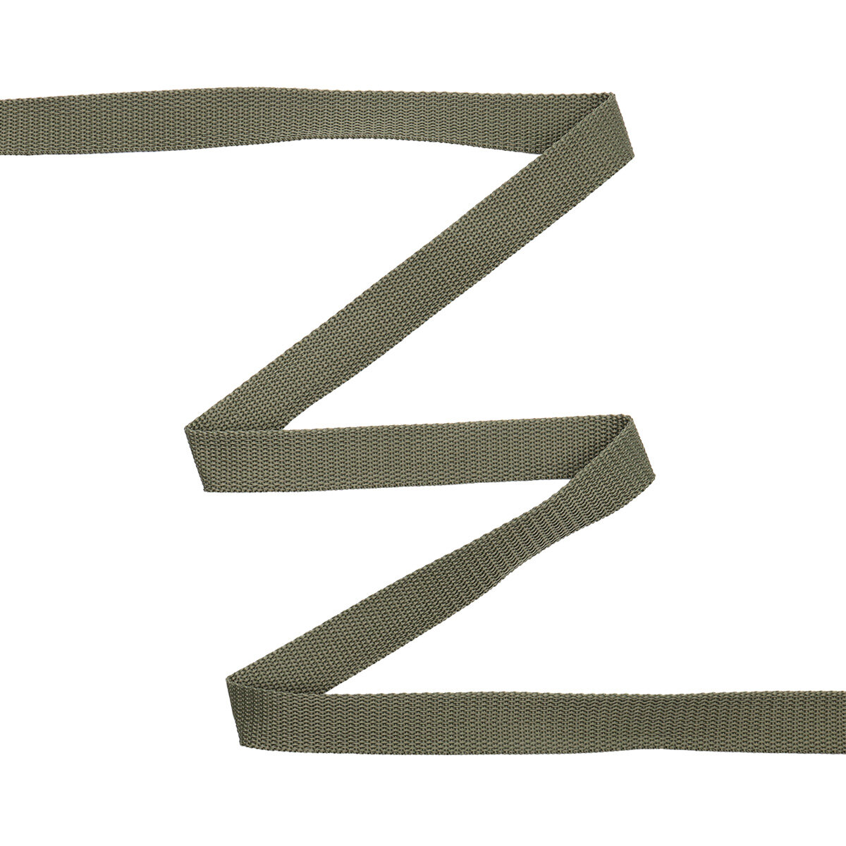 Стропа ременная 25 мм, 100 м (лента для ремней), 13,95 г/м, Протос (цвет хаки)