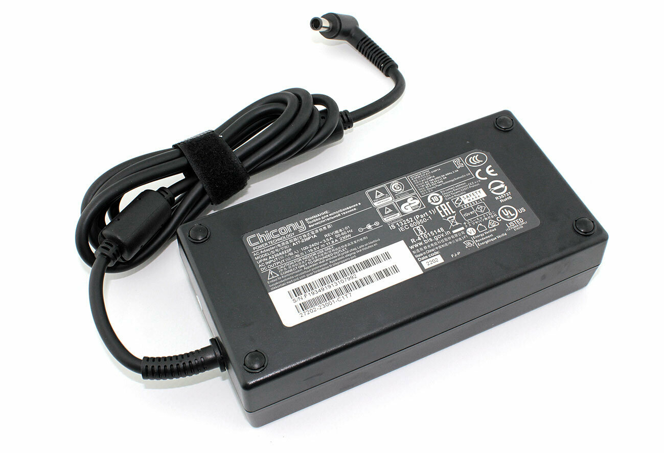 Блок питания для ноутбуков Acer 19.5V 11.8A 230W 7.4x5.0 pin
