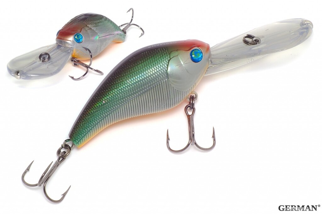 Воблер для троллинга German Sensuikan F 80 мм / 30 гр / C021 цвет