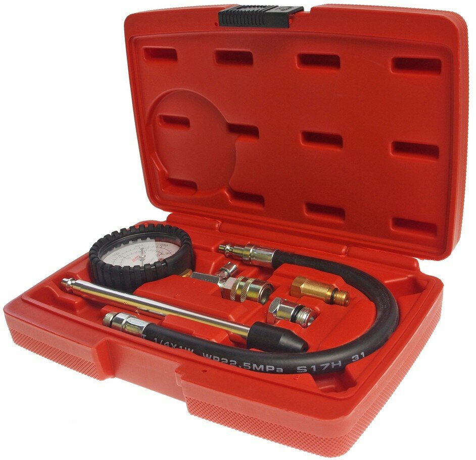 JTC-1621A Компрессометр с набором адаптеров