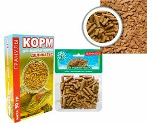 Корм для водных черепах деликатес Эльф 70г