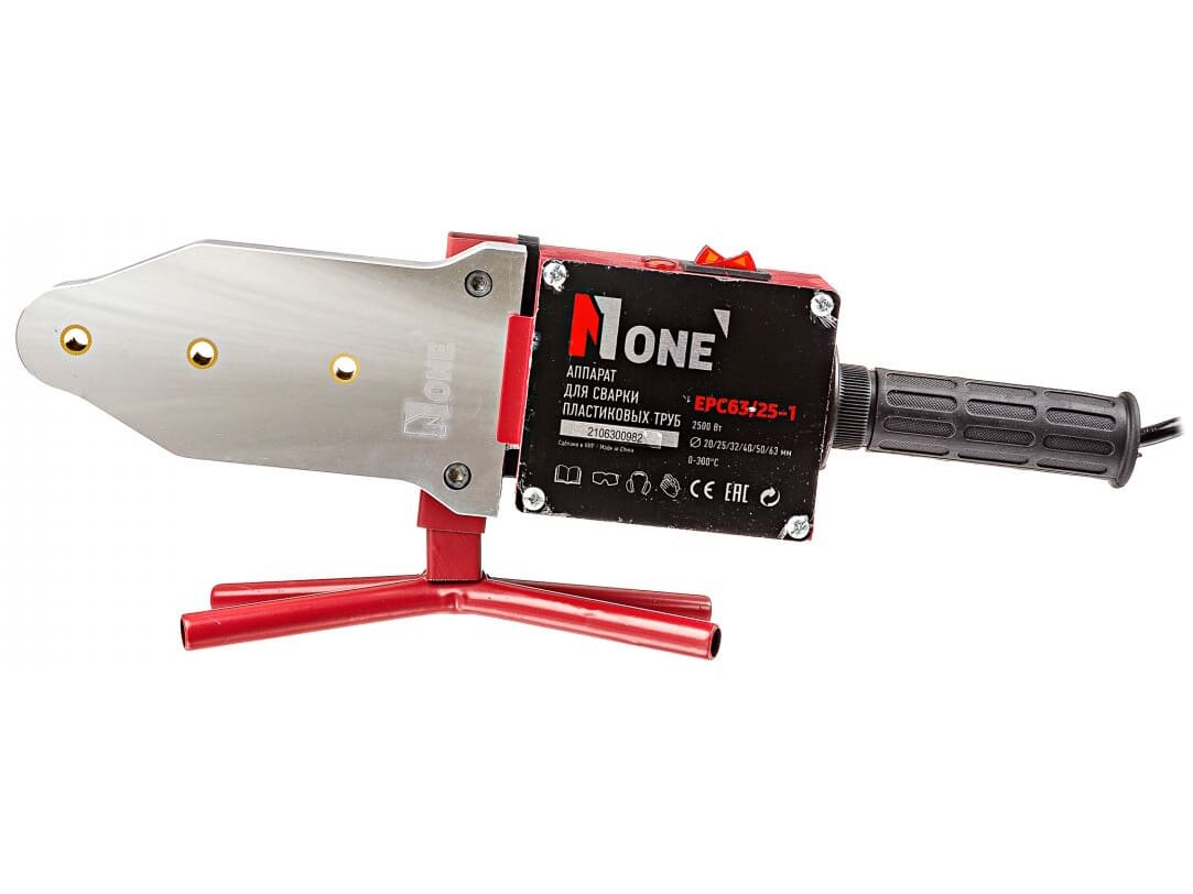 Паяльник для труб Number One EPC63/25-1 (2.5 кВт, 20-63 мм, кейс)