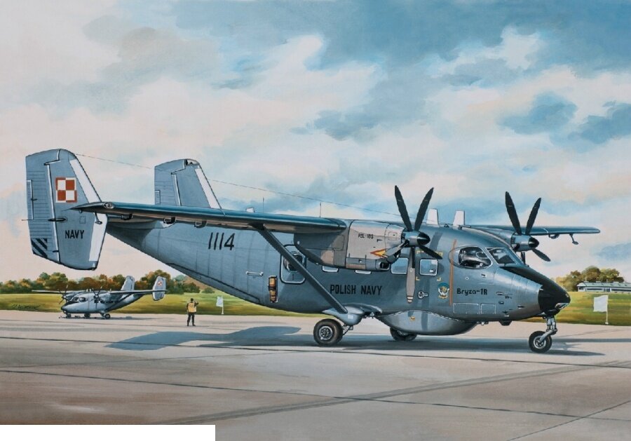 ЕЕ14445 Патрульный самолет Briza 1R/ M28 SKYTRUCK