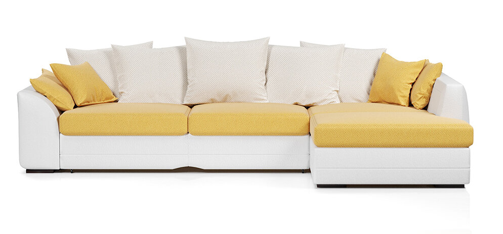 Угловой диван-кровать 4Home Калифорния, 280х171х78 см, механизм Дельфин, большой раскладной, с ящиком для белья