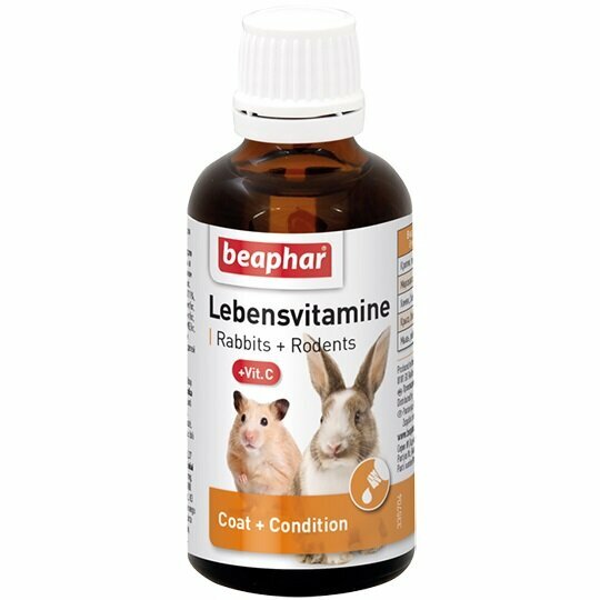 Beaphar Lebensvitamine витамины для грызунов 50 мл.