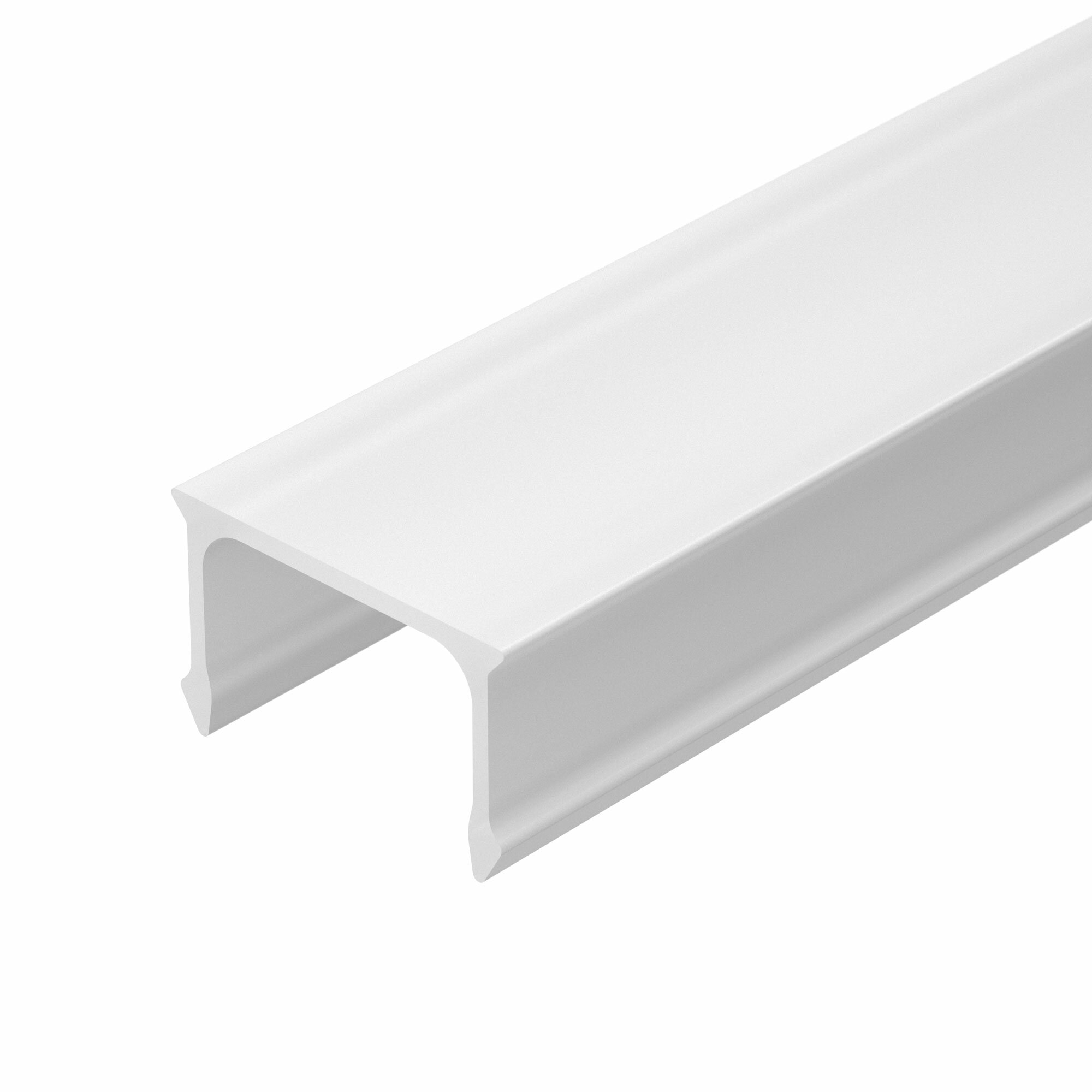 Экран для профиля для светодиодной ленты Arlight Экран ARH-CEIL-BEVEL-2000 OPAL (Arlight, Пластик), 2м