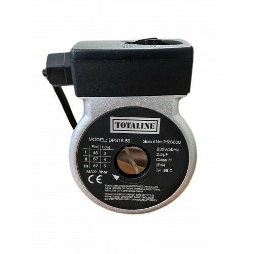 Циркуляционный насос Totaline DPS 15-50 для газовых котлов (аналог Wilo KSL 15/5-3C, 82 W) арт. 213158