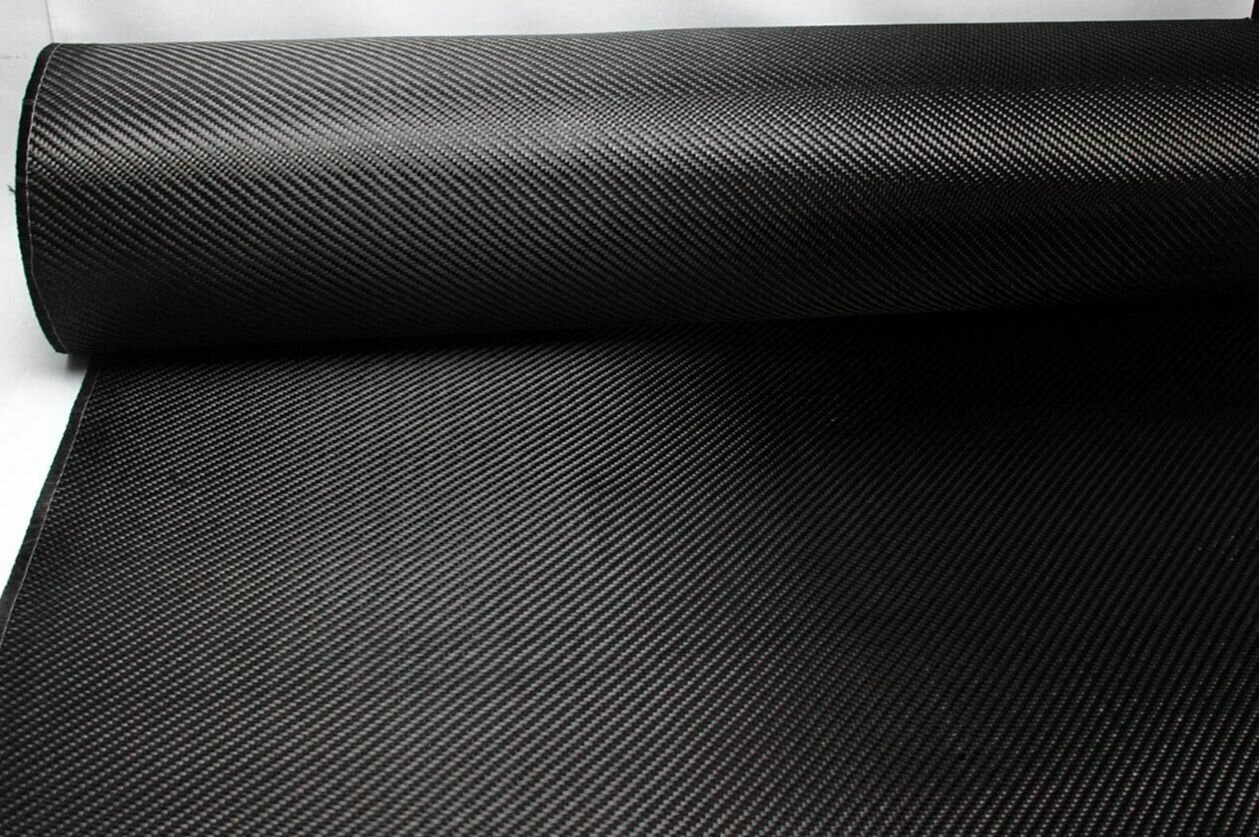 Карбон Twill 600 г/м, отрезок 100*75 см