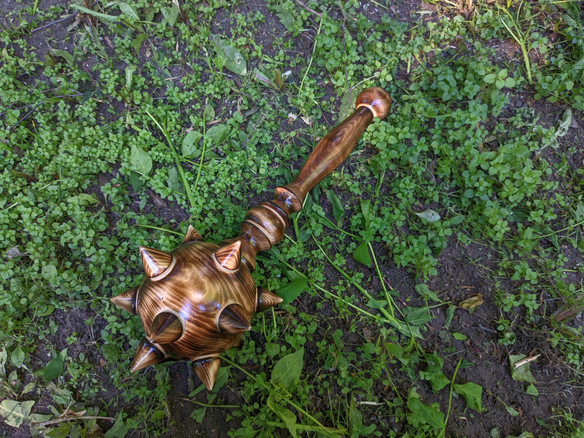 Булава деревянная Детово "Богатыри", длина 56см