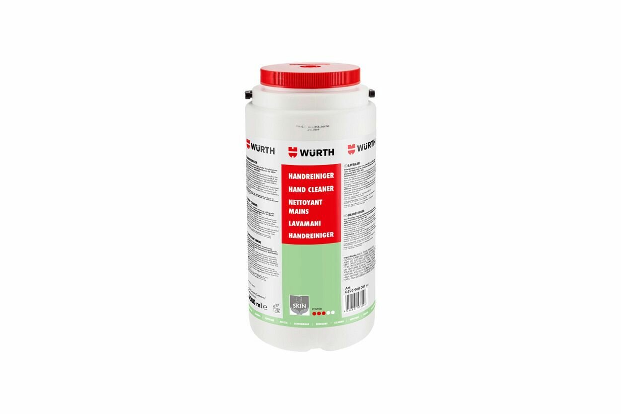 Очищающее средство для рук N-Plus-Bucket для рук WURTH 4000ML (4кг)