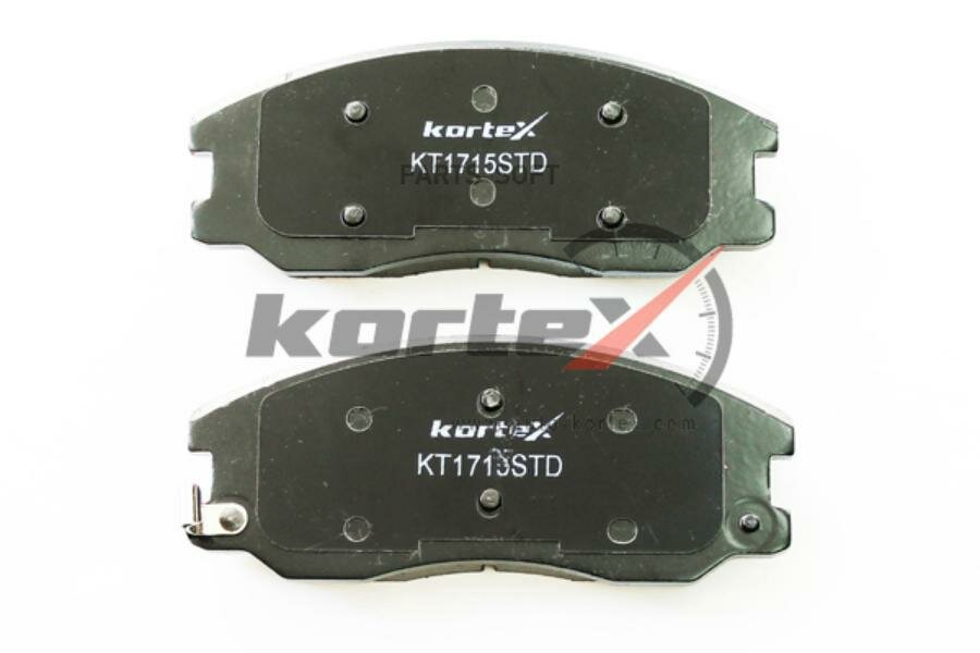 KT1715STD KORTEX Колодки тормозные CHEVROLET CAPTIVA/OPEL ANTARA 2.0D/2.4/3.2 07- передние