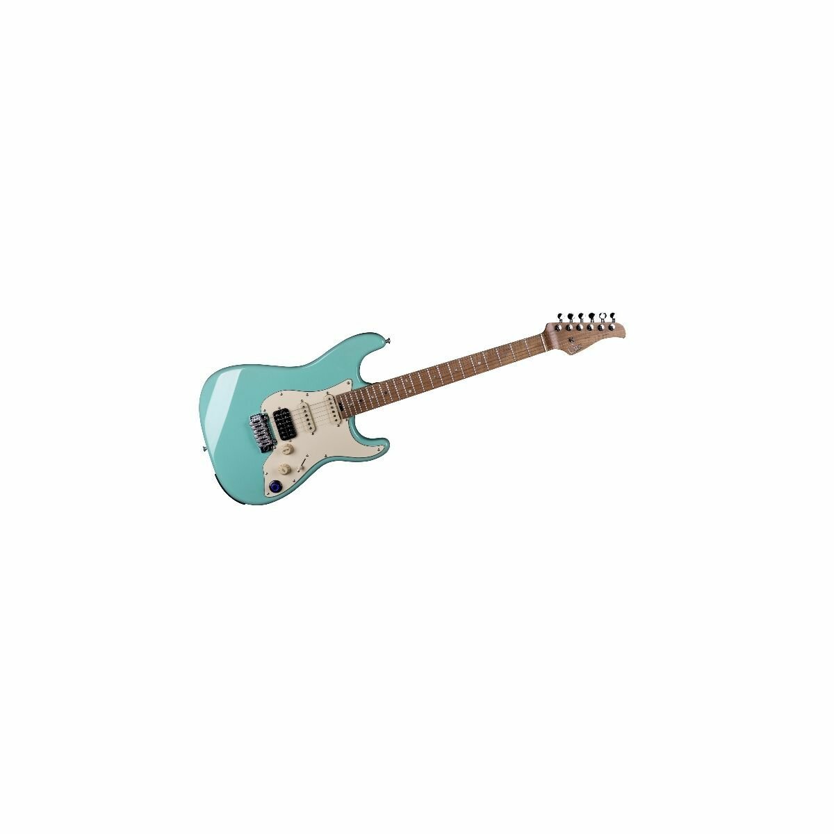 Электрогитара Mooer GTRS P801 Green, со встроенным процессором, HSS, цвет Surf Green