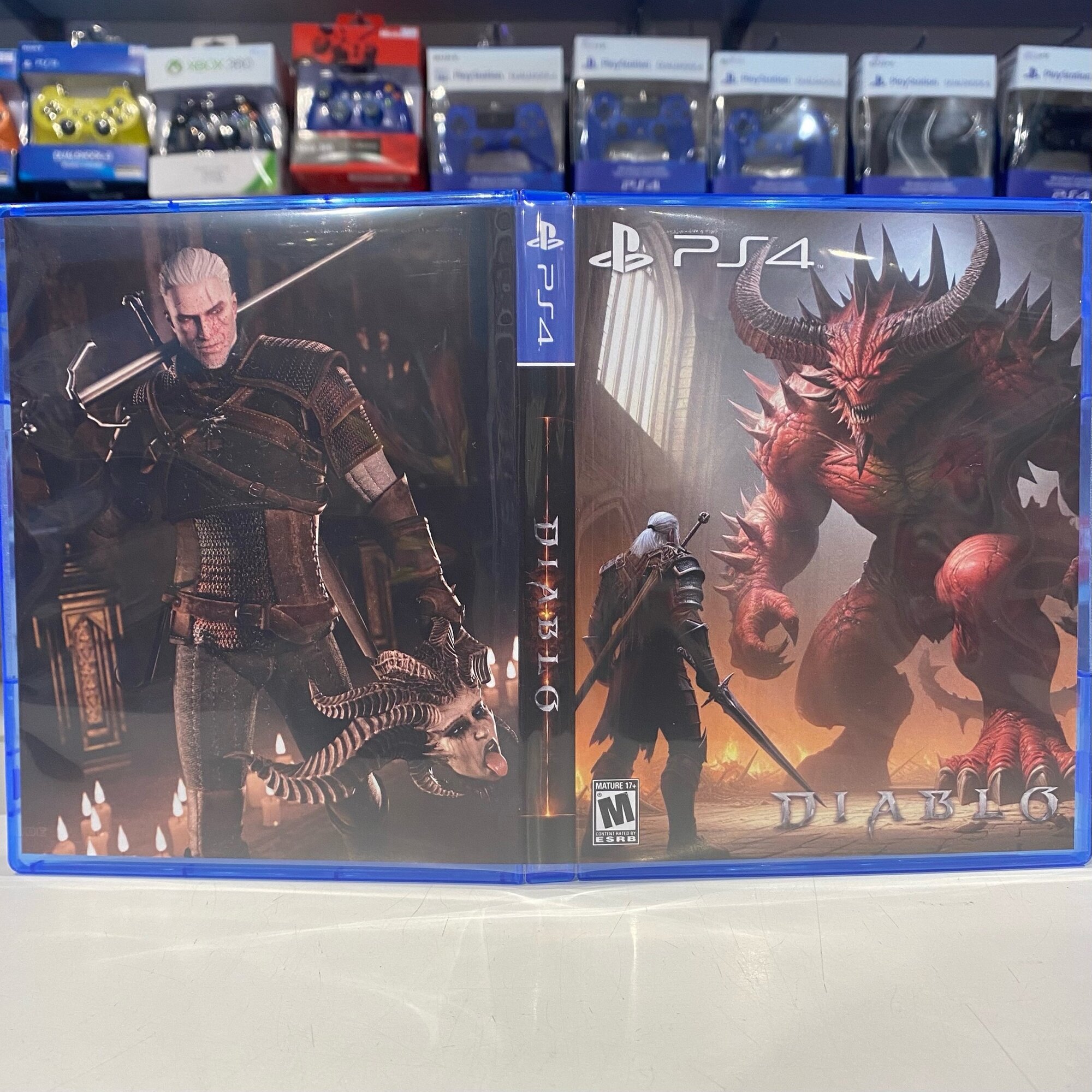Эксклюзивная обложка PS4 для Diablo №3