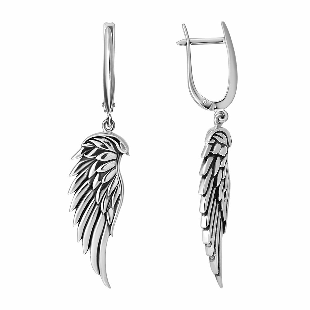 Серьги, серебро, 925 проба