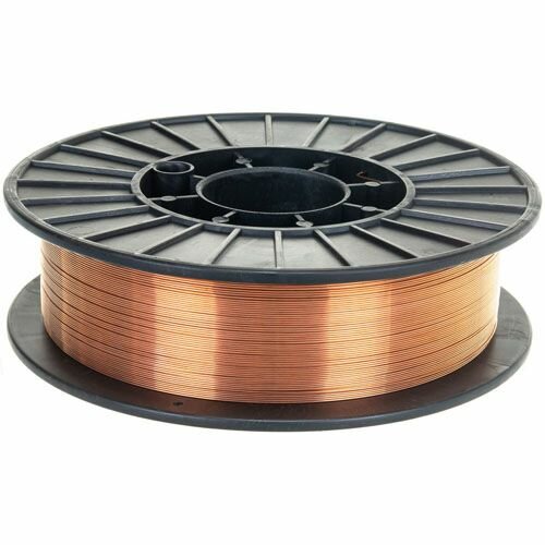 Проволока сварочная омедненная ER 70S-6 d.0,8 D100 (1кг) Профессионал