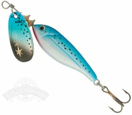 Блесна вращающаяся Blue Fox Minnow Super Vibrax BFMSV1-SB