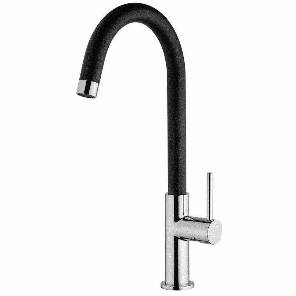 Смеситель для кухни Paini Sky 78OJCRBL57ST24HY4SGTLMLXKMGO хром/черный