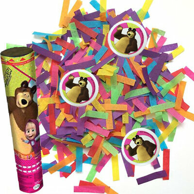 Хлопушка Маша и Медведь 30см пневмо