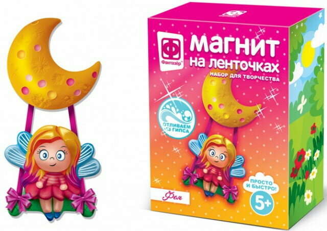 Магнит на ленточках "Фея"
