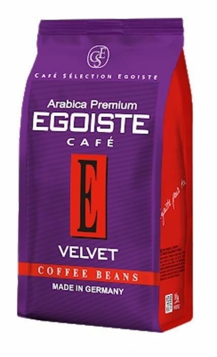 EGOISTE Кофе Velvet, зерно, 200 г
